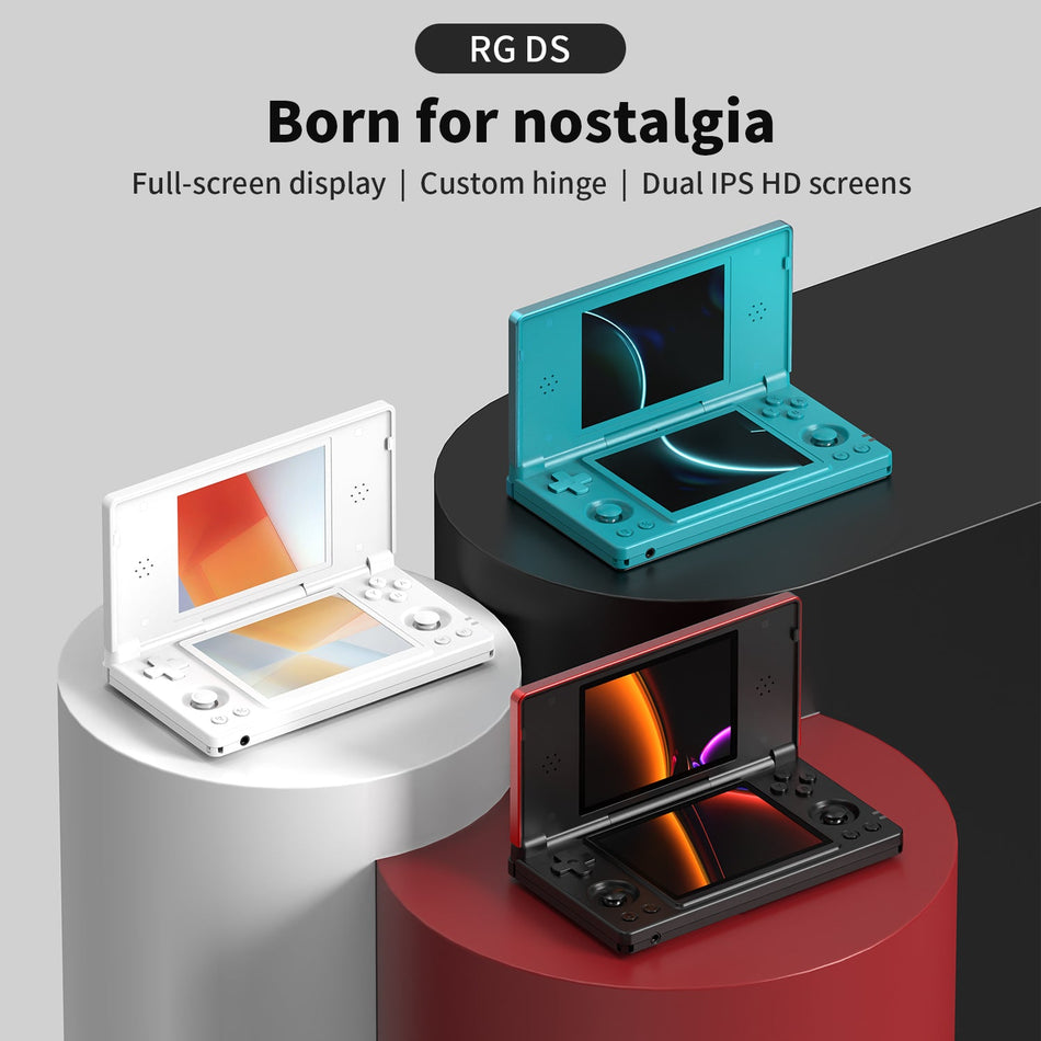 ANBERNIC RG DS Flip-top Game Console Review – AMPOWN