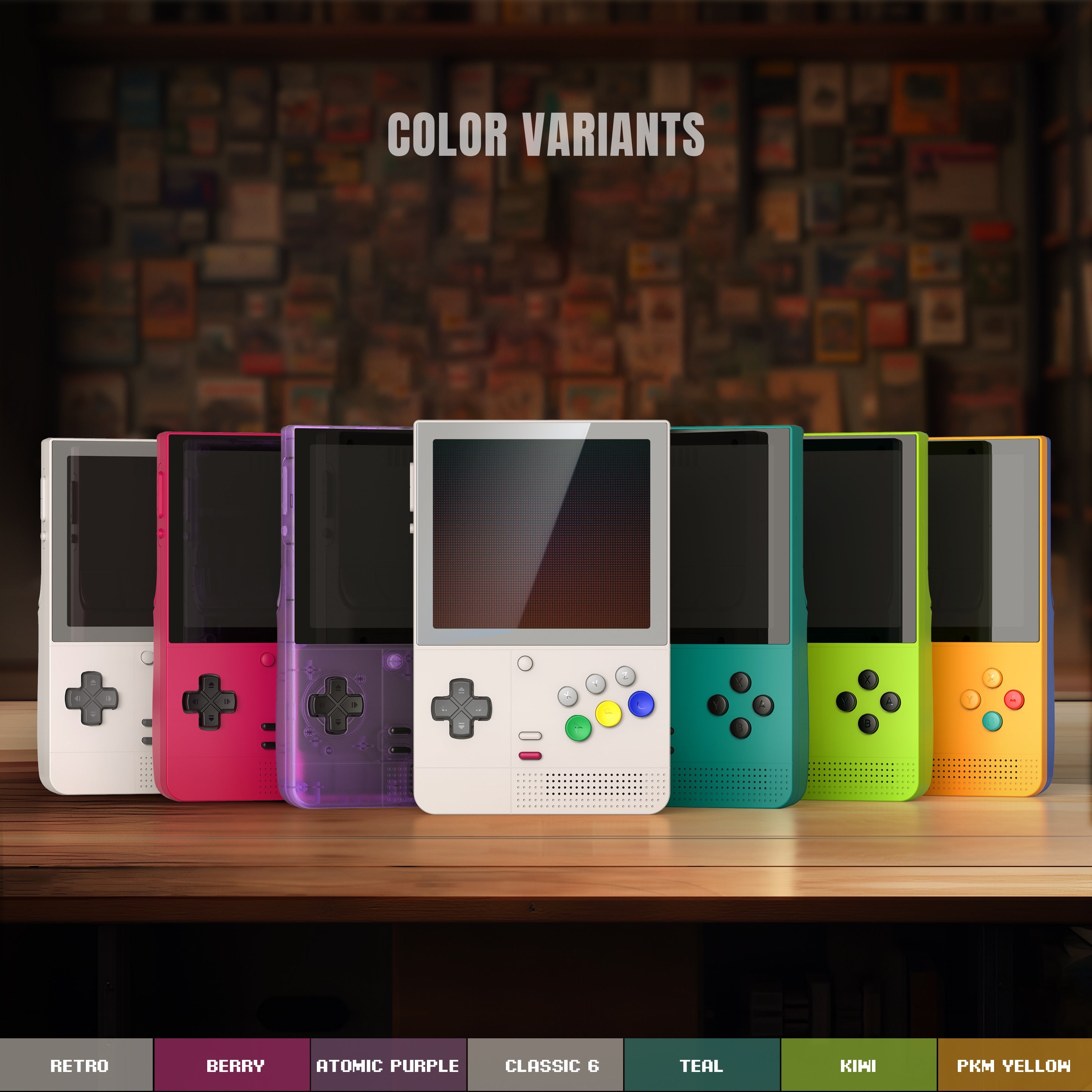 Retroid Pocket Classic: Android 14, Active Cooling Retro Game Console ...